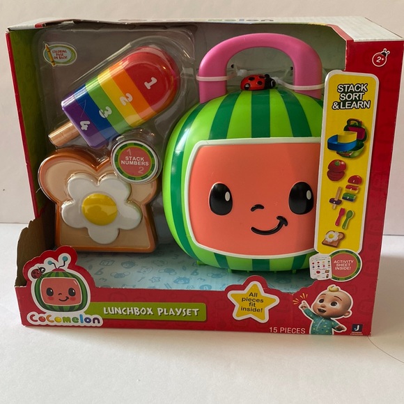 CoComelon | Toys | Cocomelon Lunchbox Playset 5 Pieces New | Poshmark